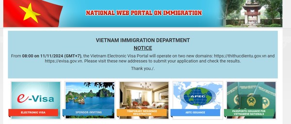 베트남, 외국인 입국을 촉진하기 위한 새로운 전자비자 포털 사이트 개설